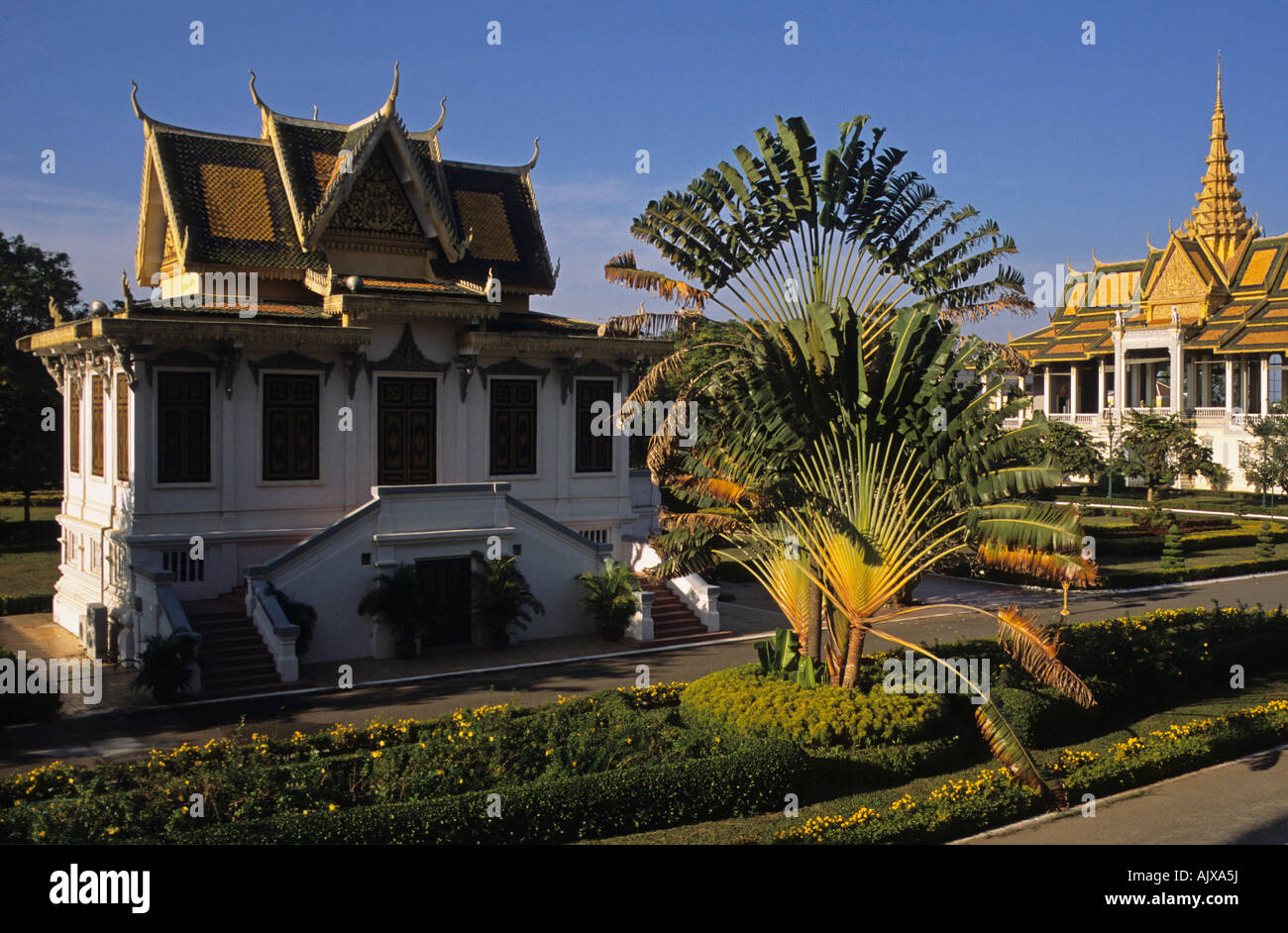 Royal Palace Complex Phnom Penh Cambodia Stock Photo - Alamy