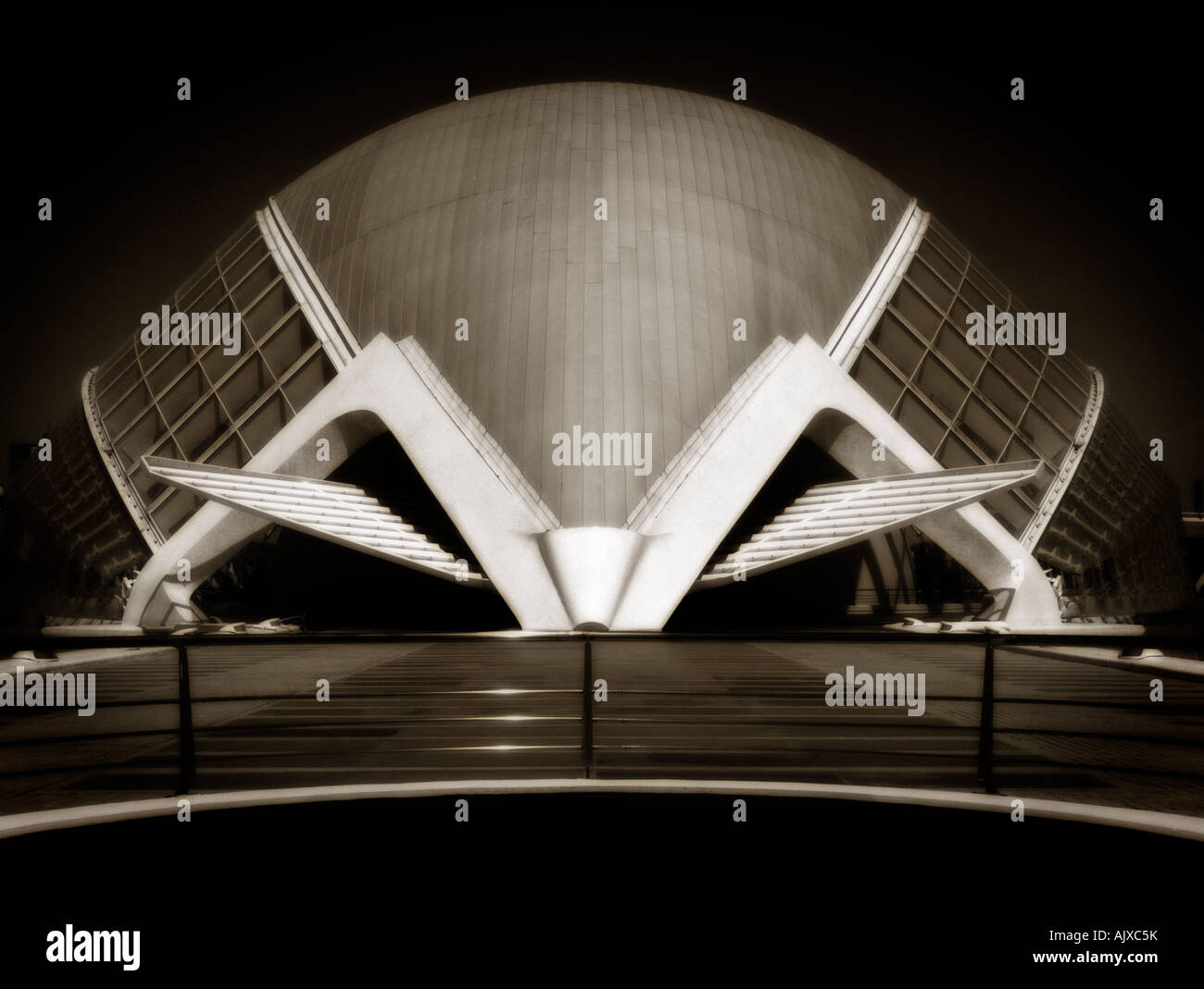 L'Hemisferic. City of Arts and Sciences. Valencia. Spain Stock Photo ...