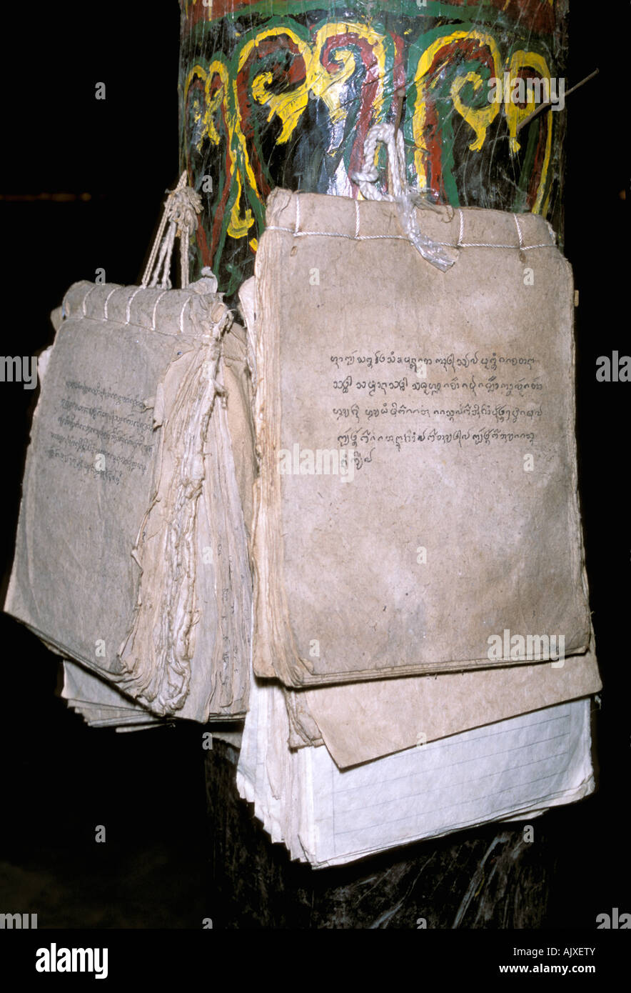 Asia, China, Yunnan Province, Simao Region, Mengsuo Village. Bound ...