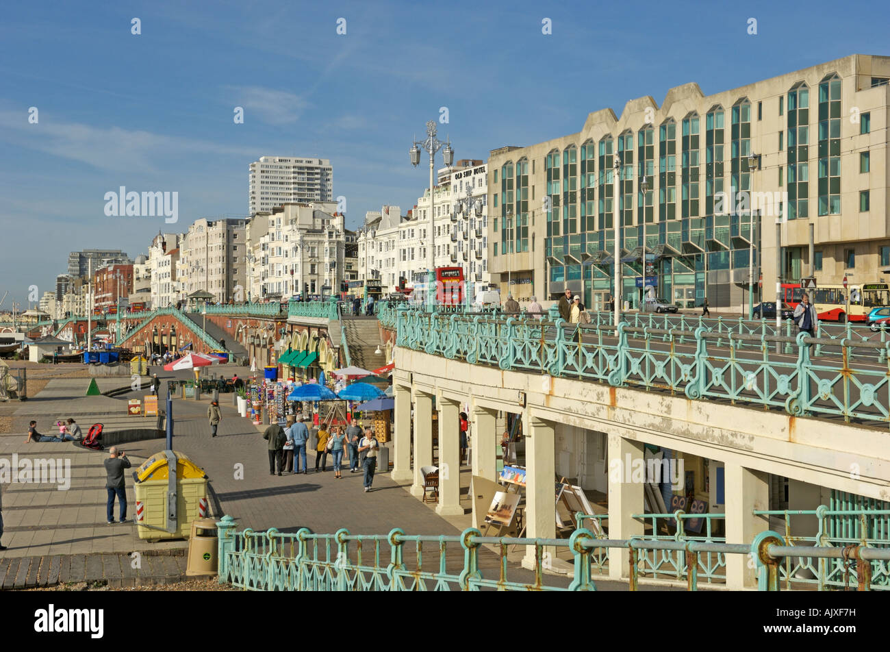 Brighton Sea front Stock Photo - Alamy