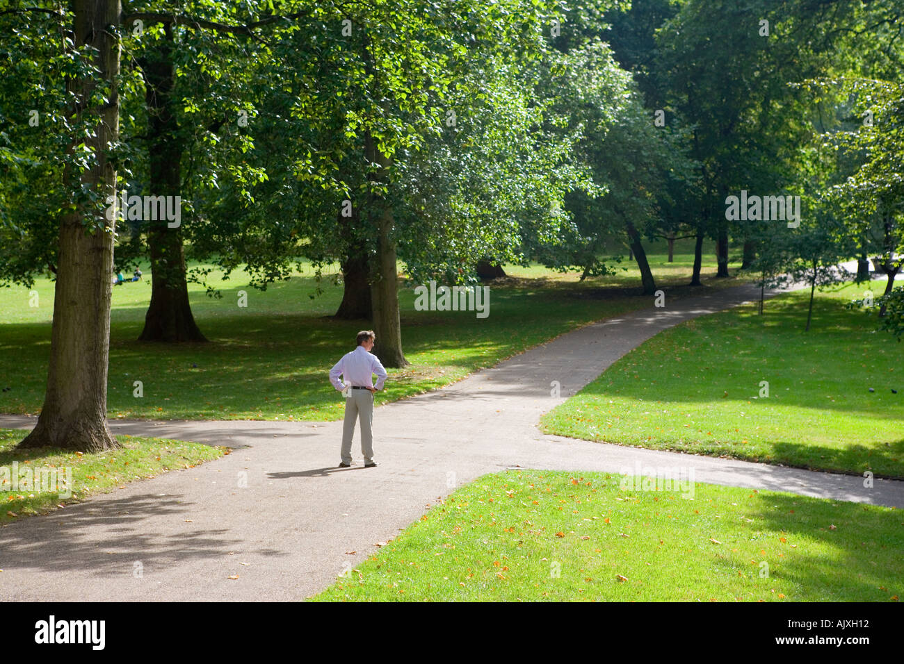 Man At The Crossroads High Resolution Stock Photography and Images - Alamy