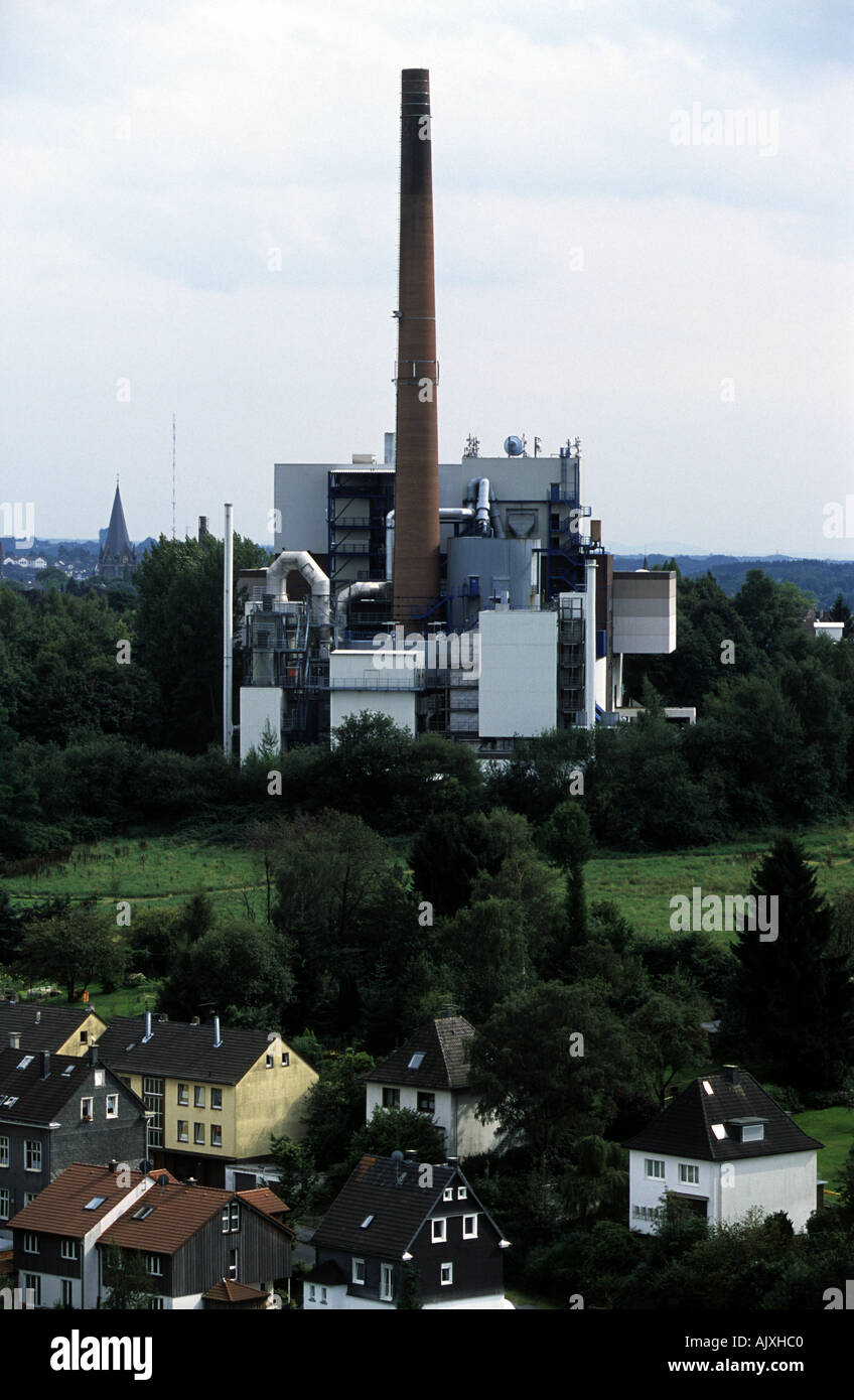Local authority incinerator, Sollingen Germany Stock Photo - Alamy