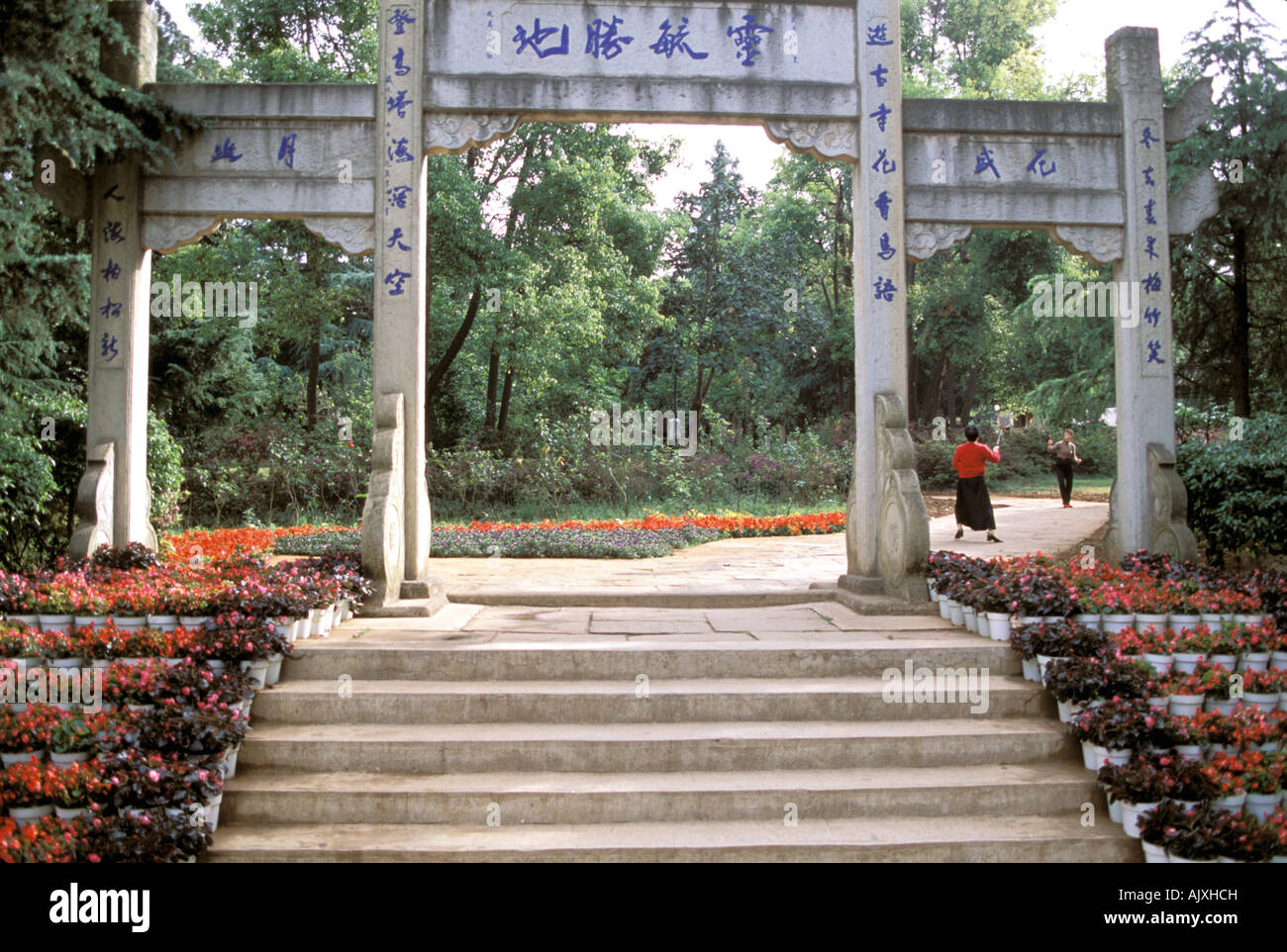 Asia, China, Yunnan Province, Dali Region, Fengyi. Fresh vegetables for ...