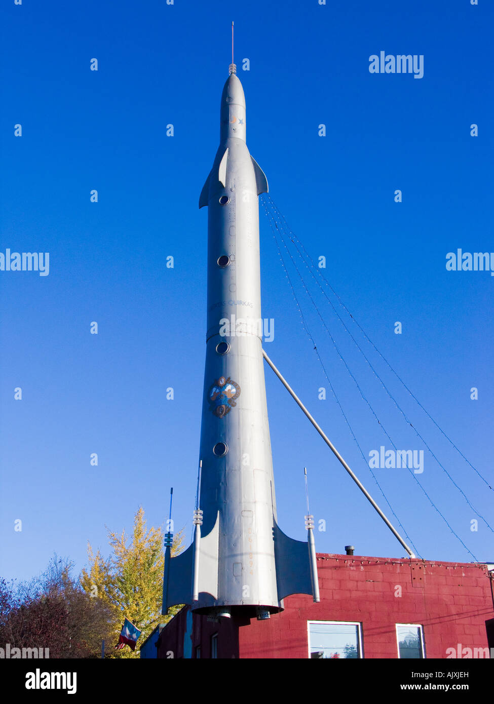 Fremont Rocket Fremont neighborhood Seattle Washington Stock Photo - Alamy