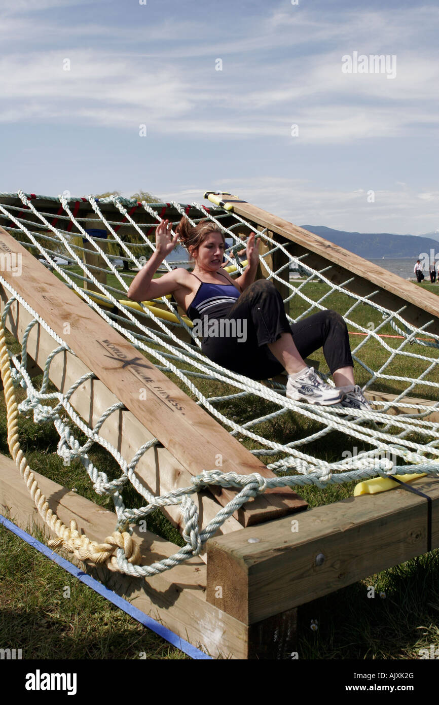 obstacle coarse competition for athletic fit girls in Vancouver British ...