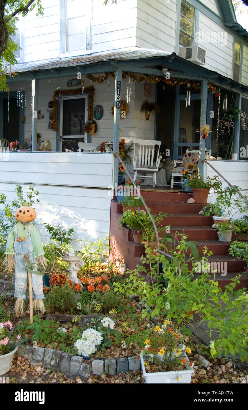 Spiritualism home in unique psychic village of Cassadaga Florida Stock ...