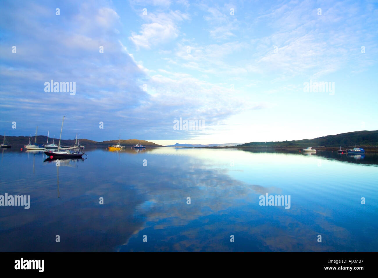 Harbour of Arisaig west coast of Scotland Stock Photo - Alamy