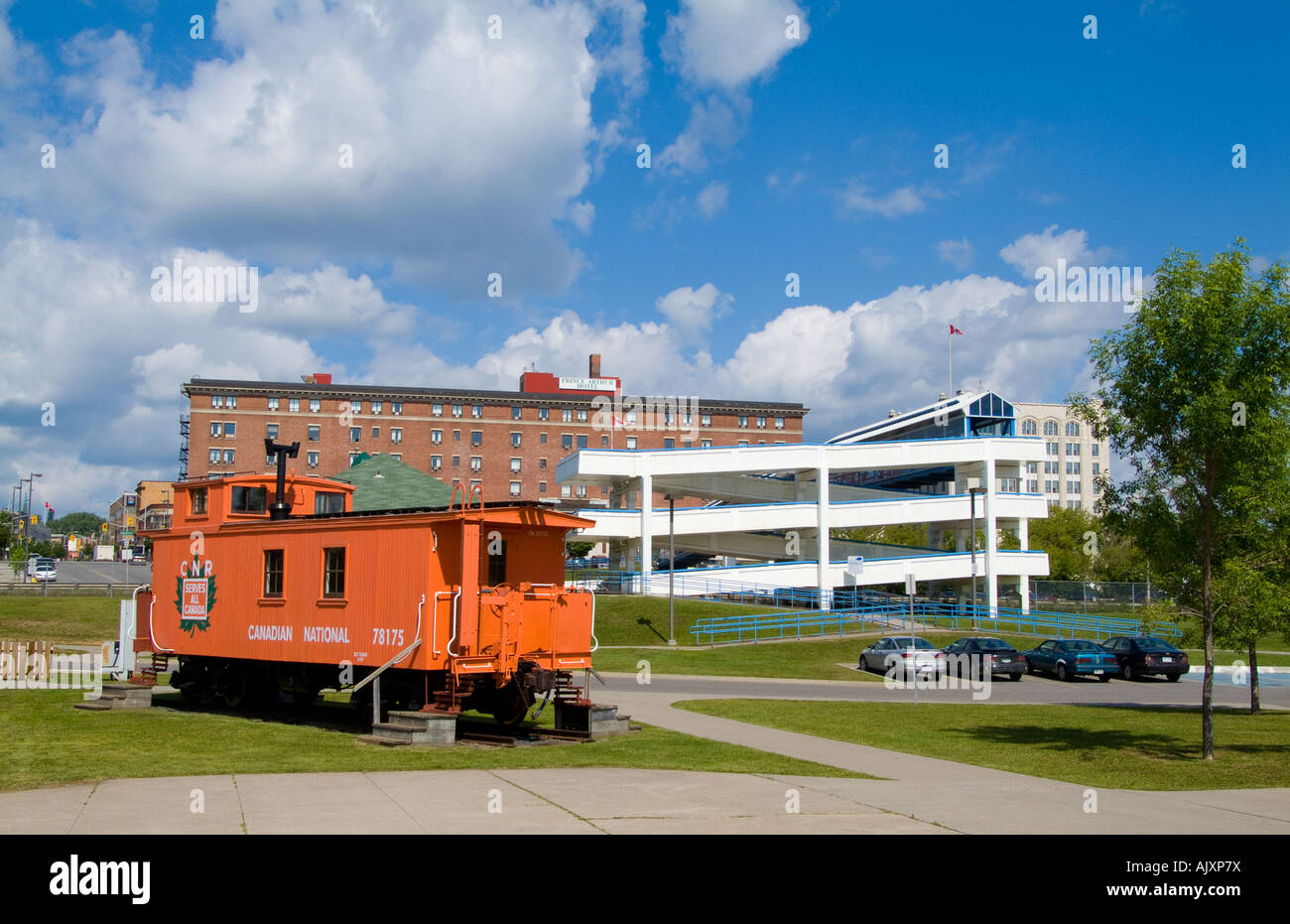 Thunder bay ontario canada harbour waterfront historical rails railroad ... Thunder bay ontario canada harbour waterfront historical rails railroad ...
