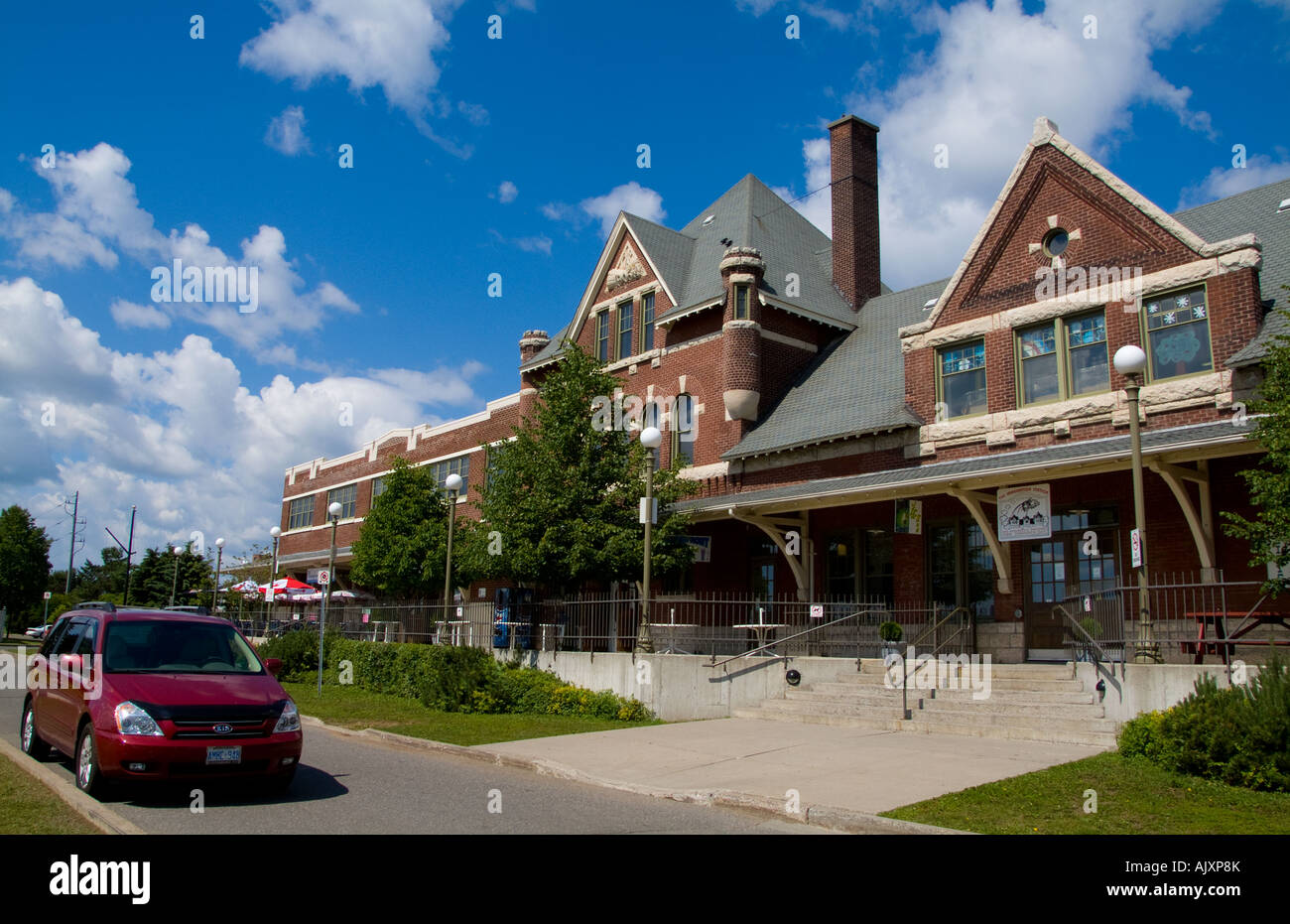 Thunder Bay Ontario Canada waterfront harbour and the Histroical CN ... Thunder Bay Ontario Canada waterfront harbour and the Histroical CN ...