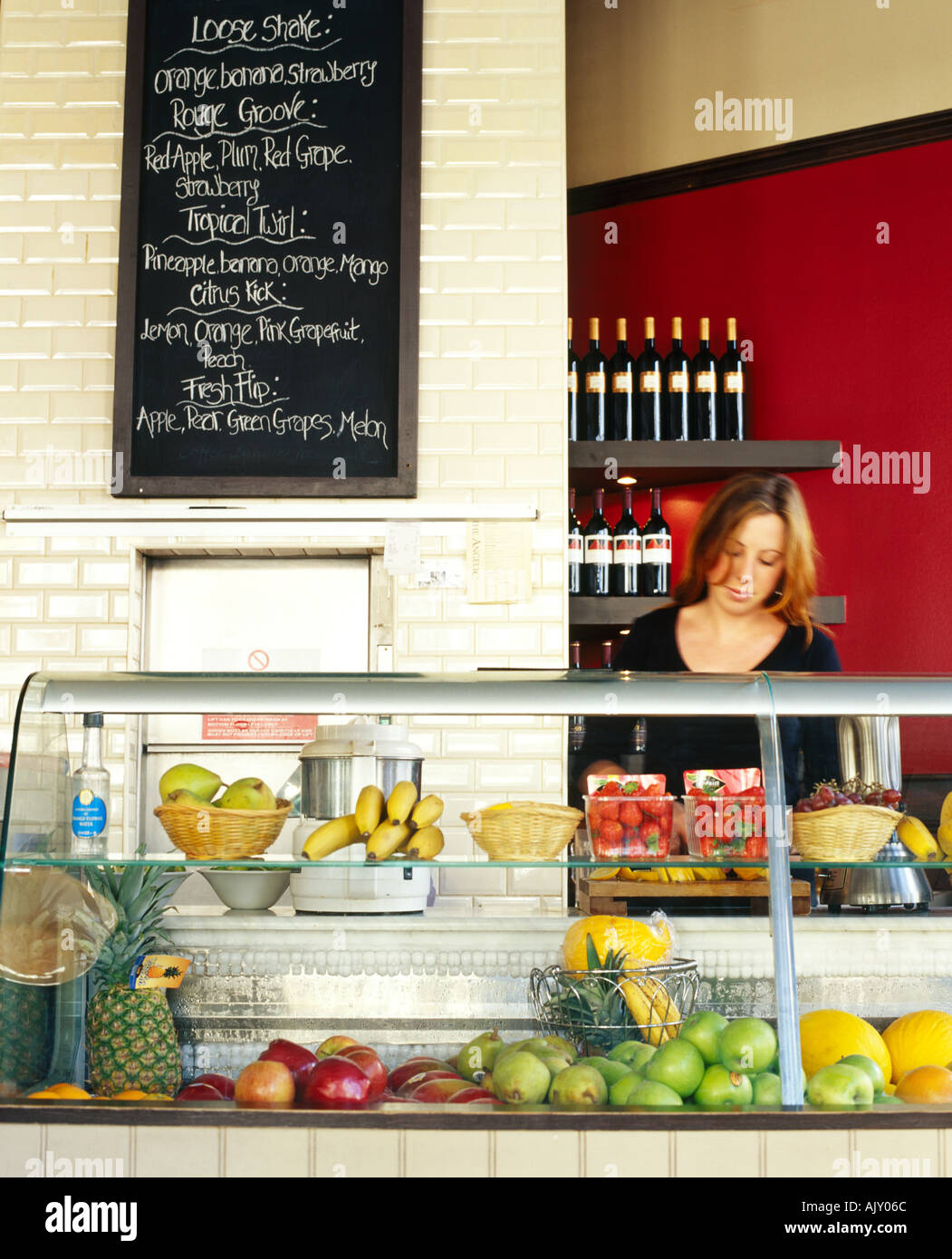 Fit food and juice bar hi-res stock photography and images - Alamy