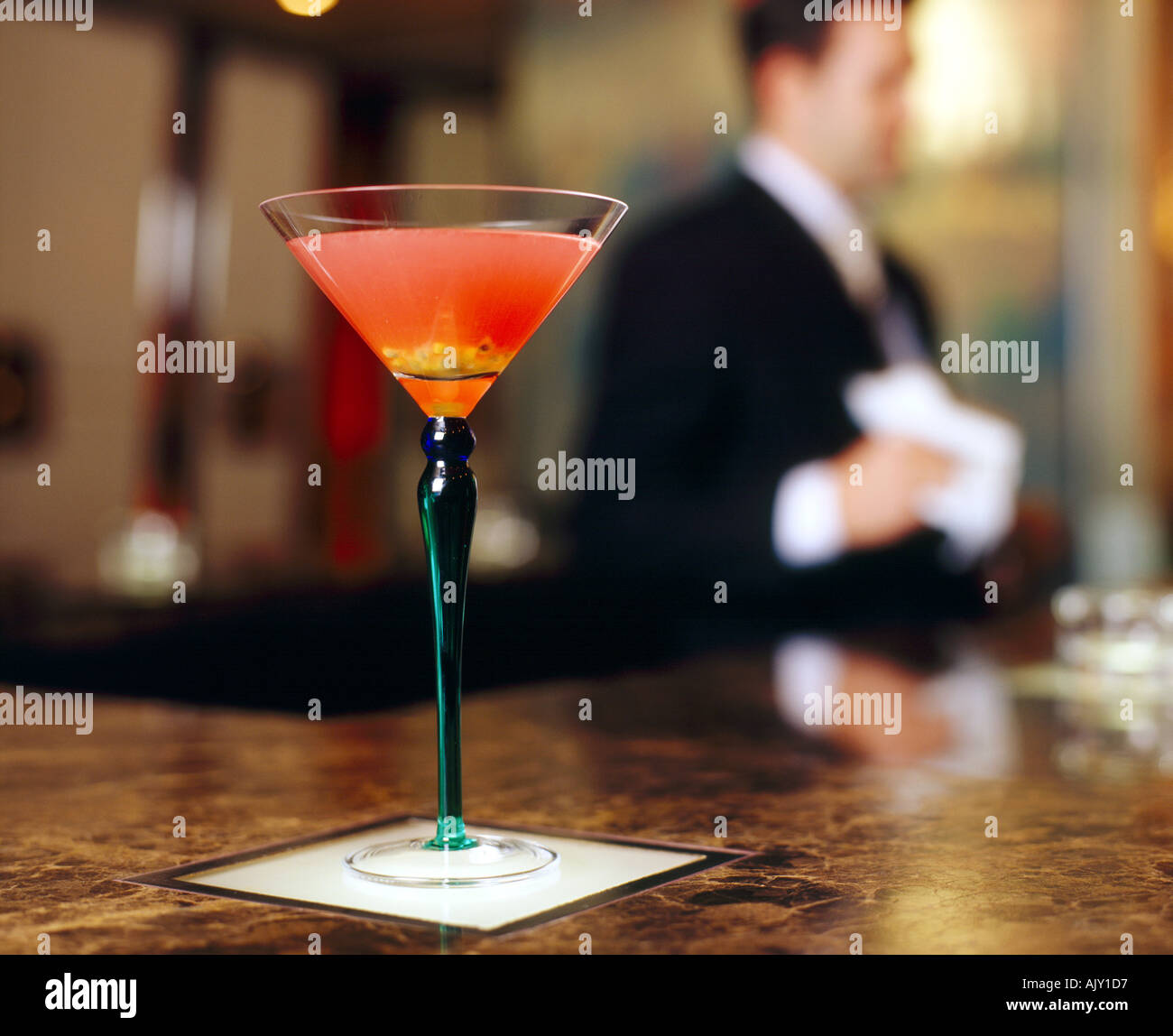 Bar tender whiskey hi-res stock photography and images - Alamy