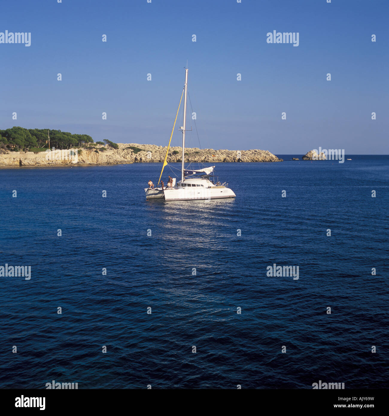 Cala Rajada Ratjada scene coastline North of Cala Rajada Ratjada ...