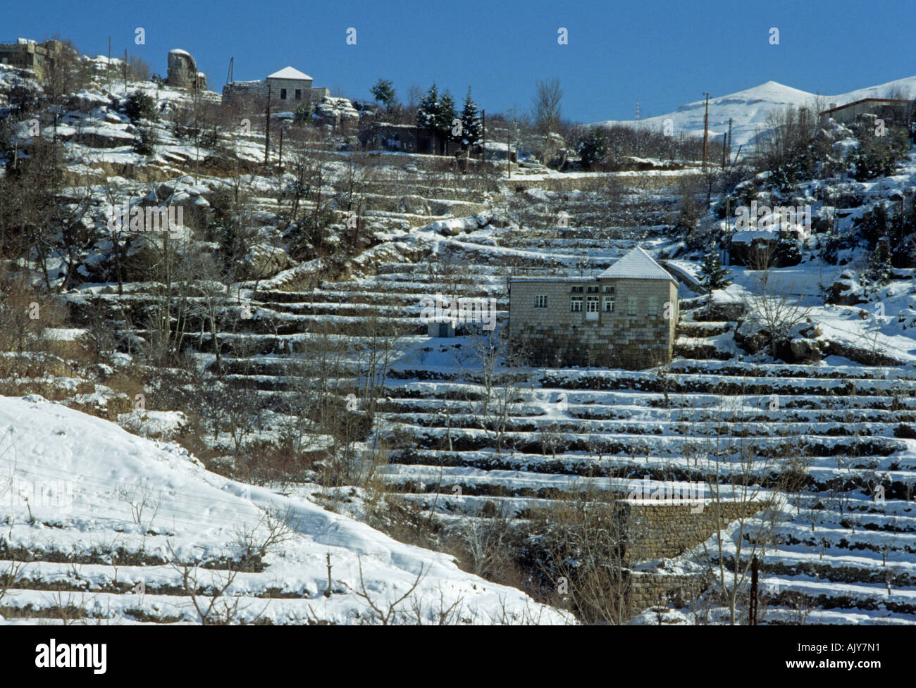Lebanese villages hi-res stock photography and images - Alamy