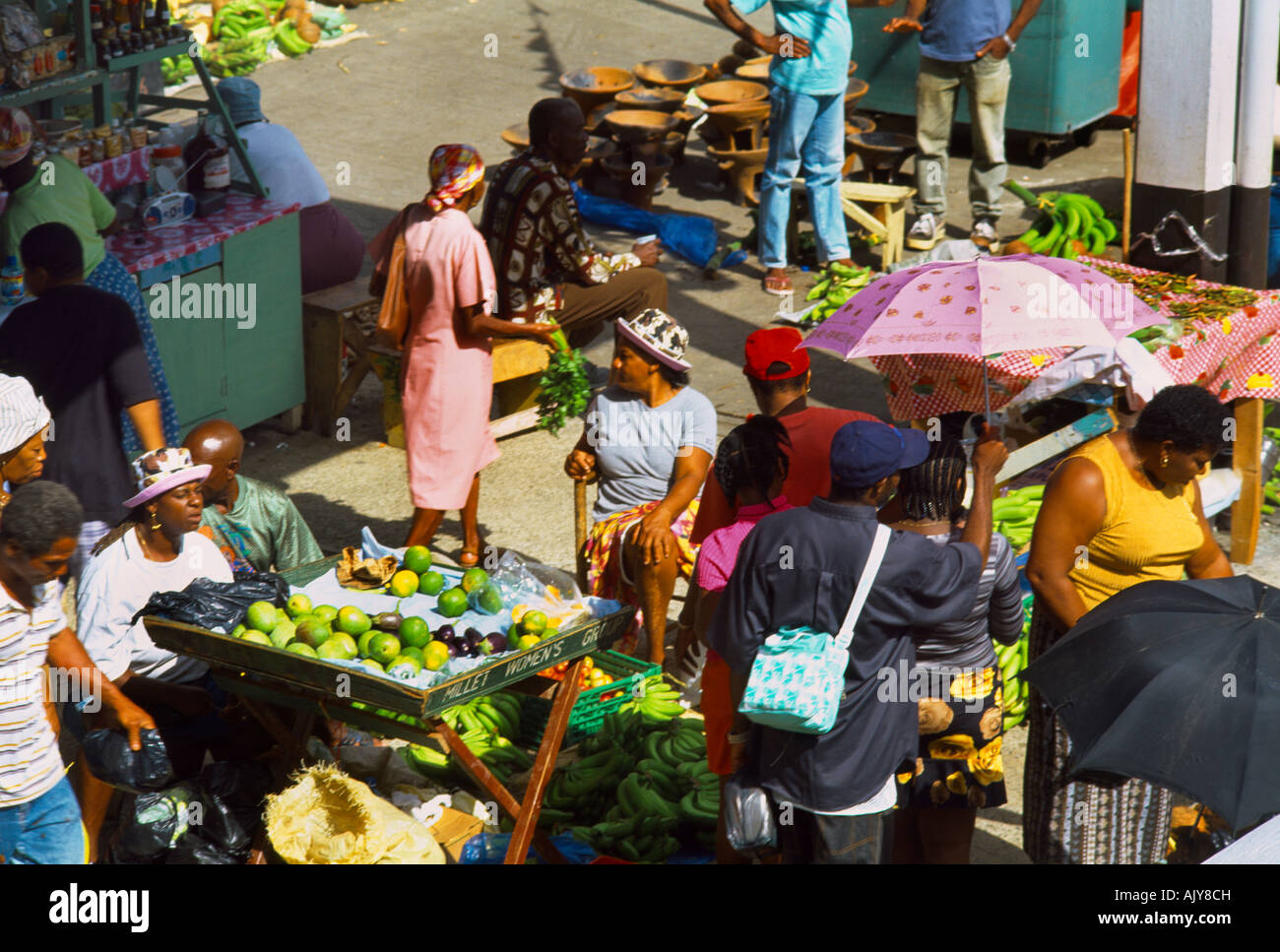 St lucia market hi-res stock photography and images - Alamy