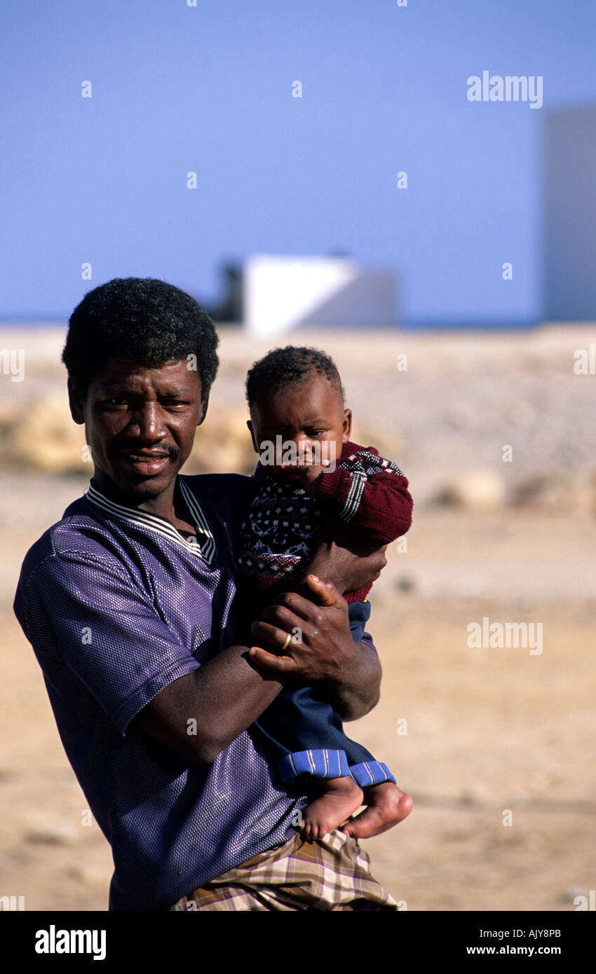 Yemeni men & his son on the island of Socotra Yemen Stock Photo - Alamy