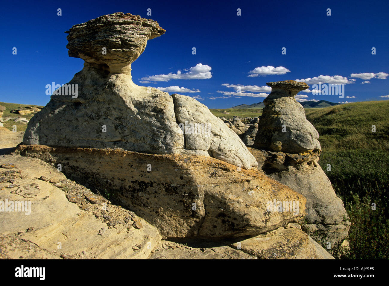 Writing On Stone Provincial Park Alberta Canada Stock Photo - Alamy