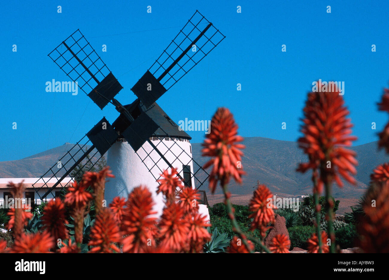Windmill / Windmuehle Stock Photo - Alamy