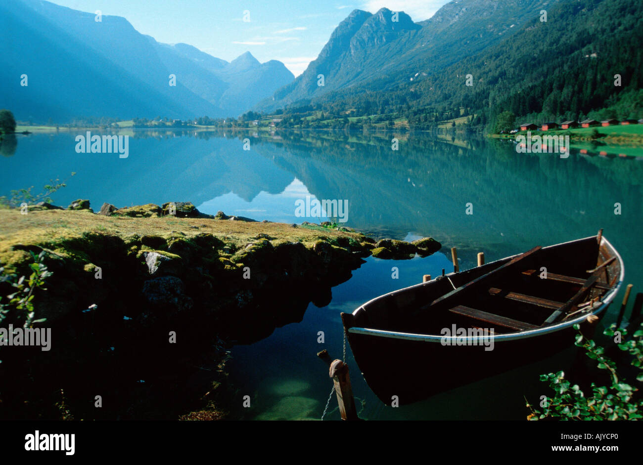 Norway rowing boat hi-res stock photography and images - Alamy