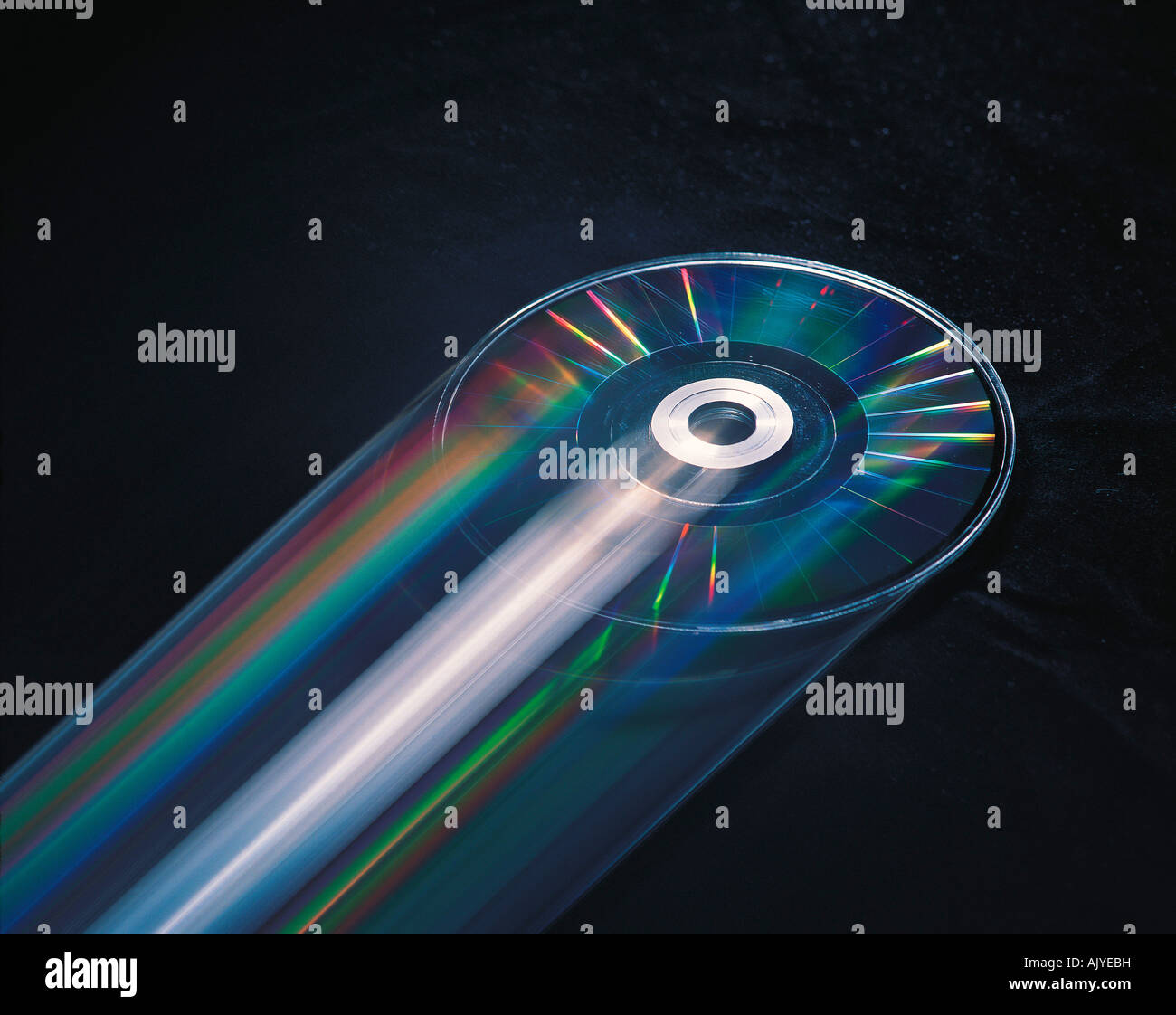 Motion impression image of DVD Computer disc media Stock Photo - Alamy