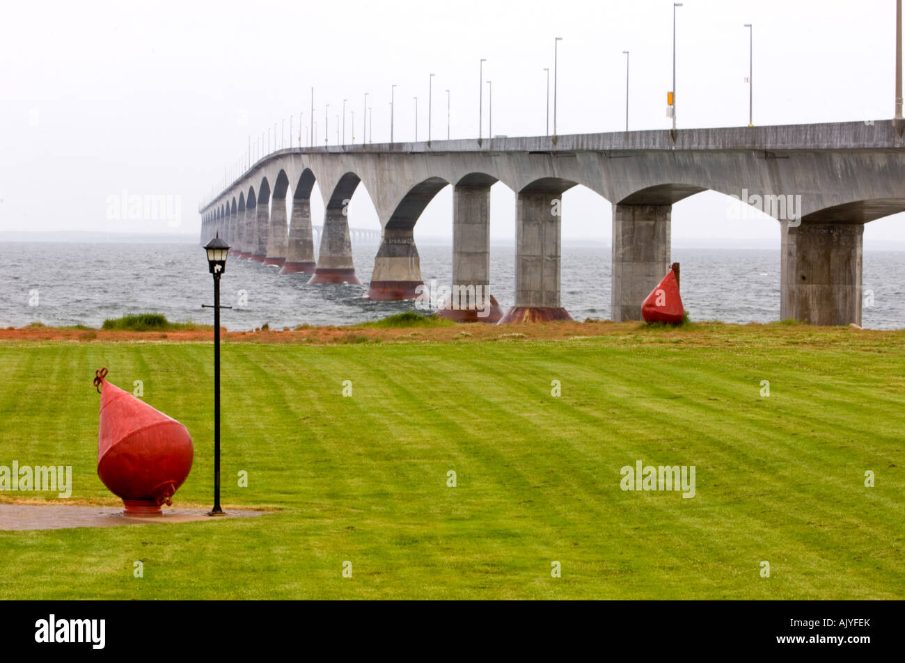 Confederation bridge canada longest bridge hi-res stock photography and ...