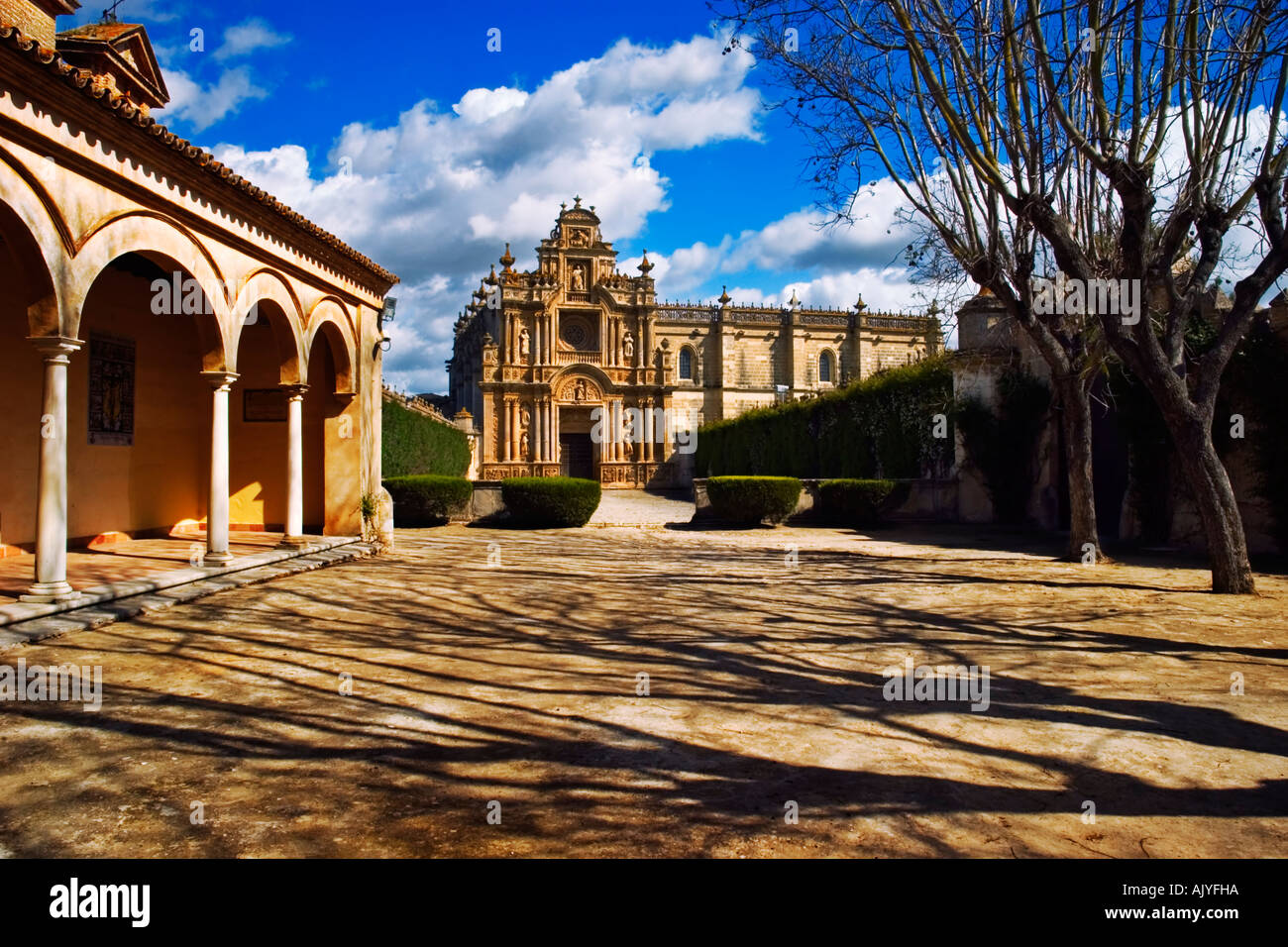 La Cartuja Monastery, Spain Stock Photo - Alamy