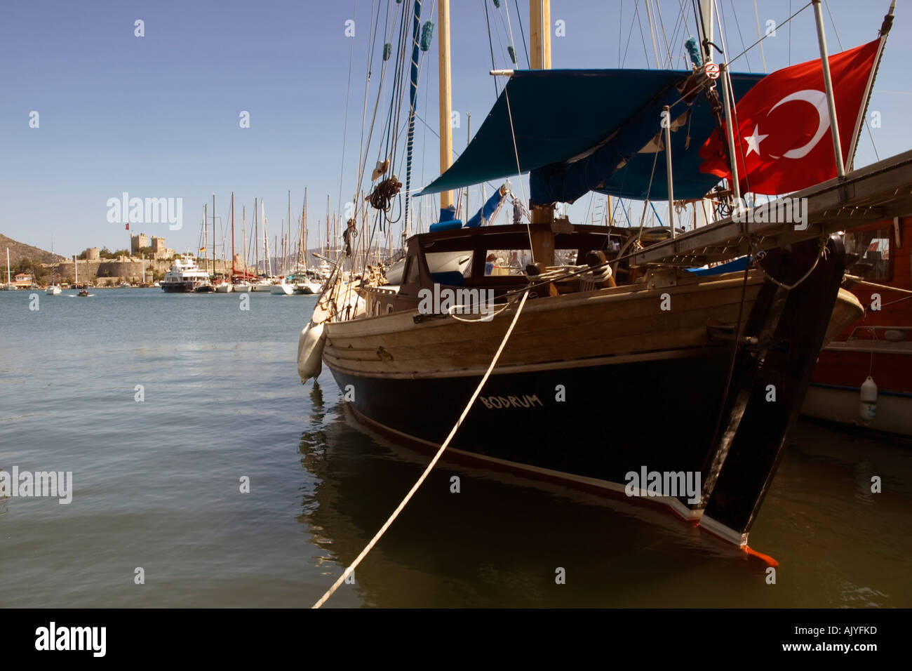 Bodrum yacht marina hi-res stock photography and images - Alamy