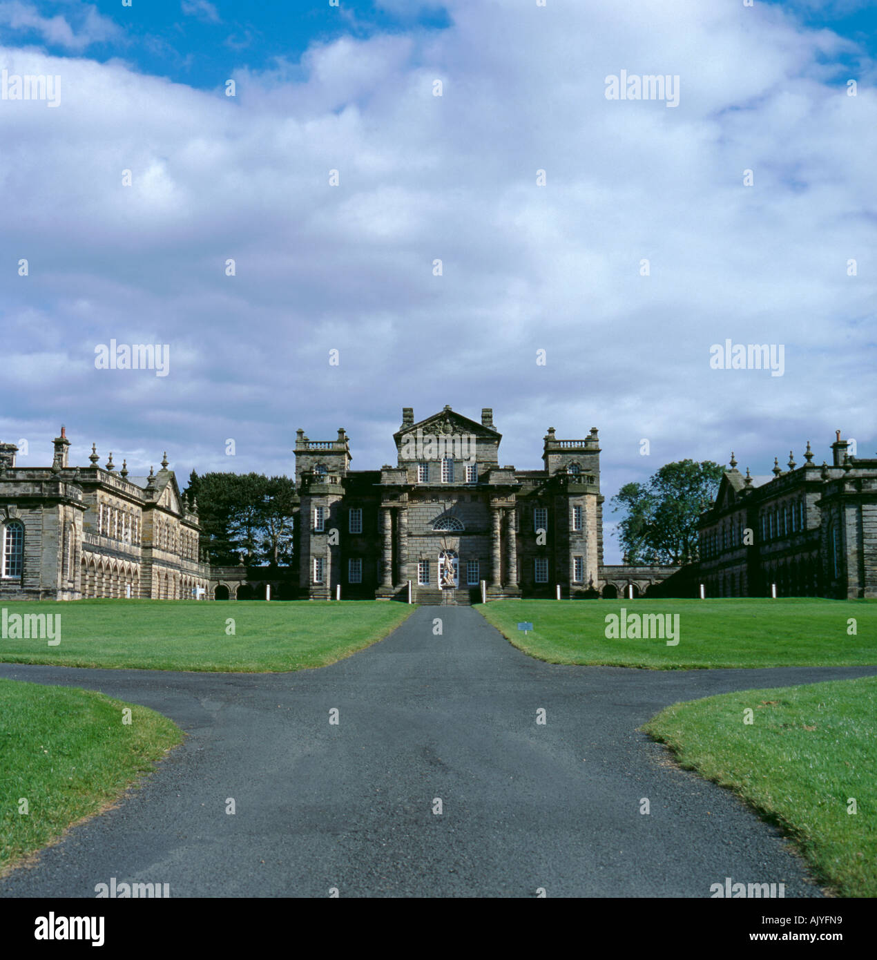 Deleval Hall, Seaton Deleval, Northumberland, England, UK Stock Photo ...
