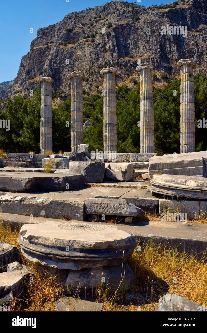 Priene athena temple hi-res stock photography and images - Alamy