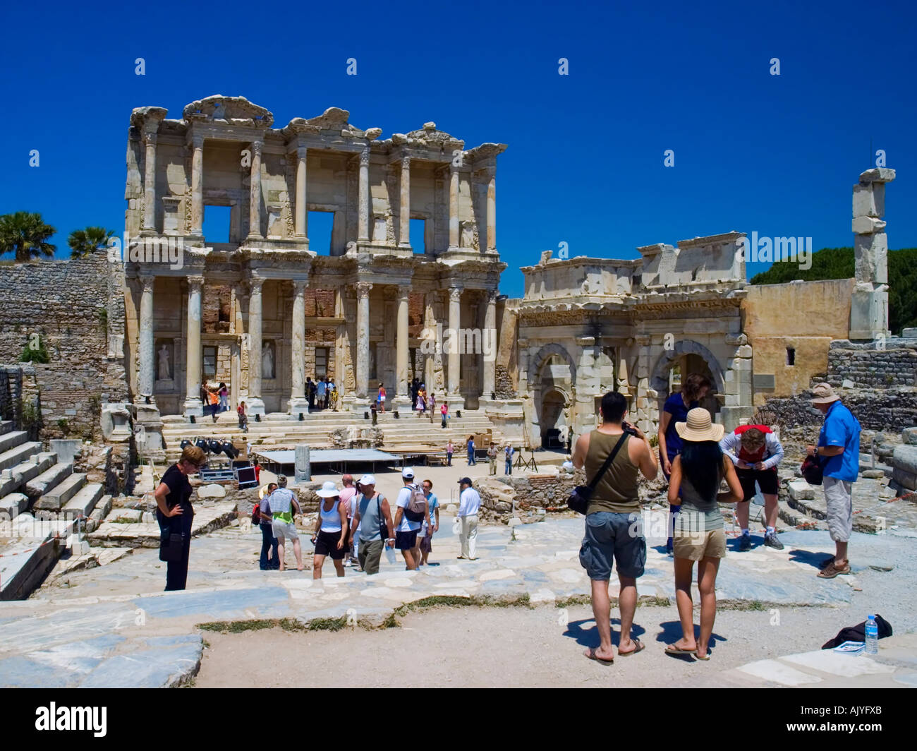 Ephesus roman port city hi-res stock photography and images - Alamy