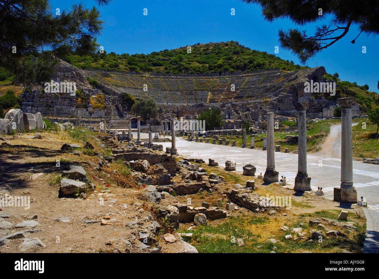 Ephesus roman port city hi-res stock photography and images - Alamy
