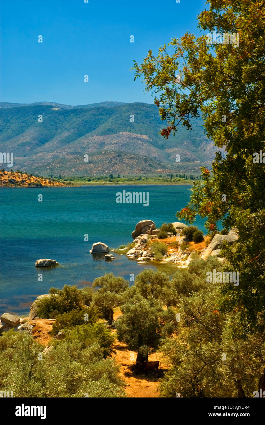 Lake Bafa, Turkey Stock Photo - Alamy