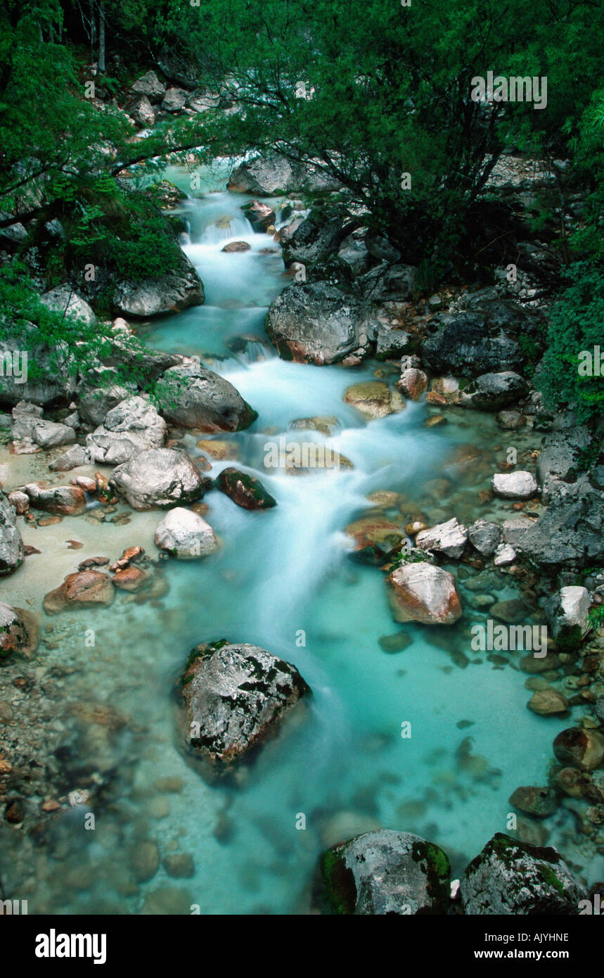 Soca river / Soca Stock Photo - Alamy