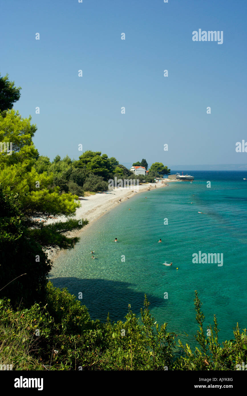 Duba Peljeska beach Croatia Stock Photo - Alamy