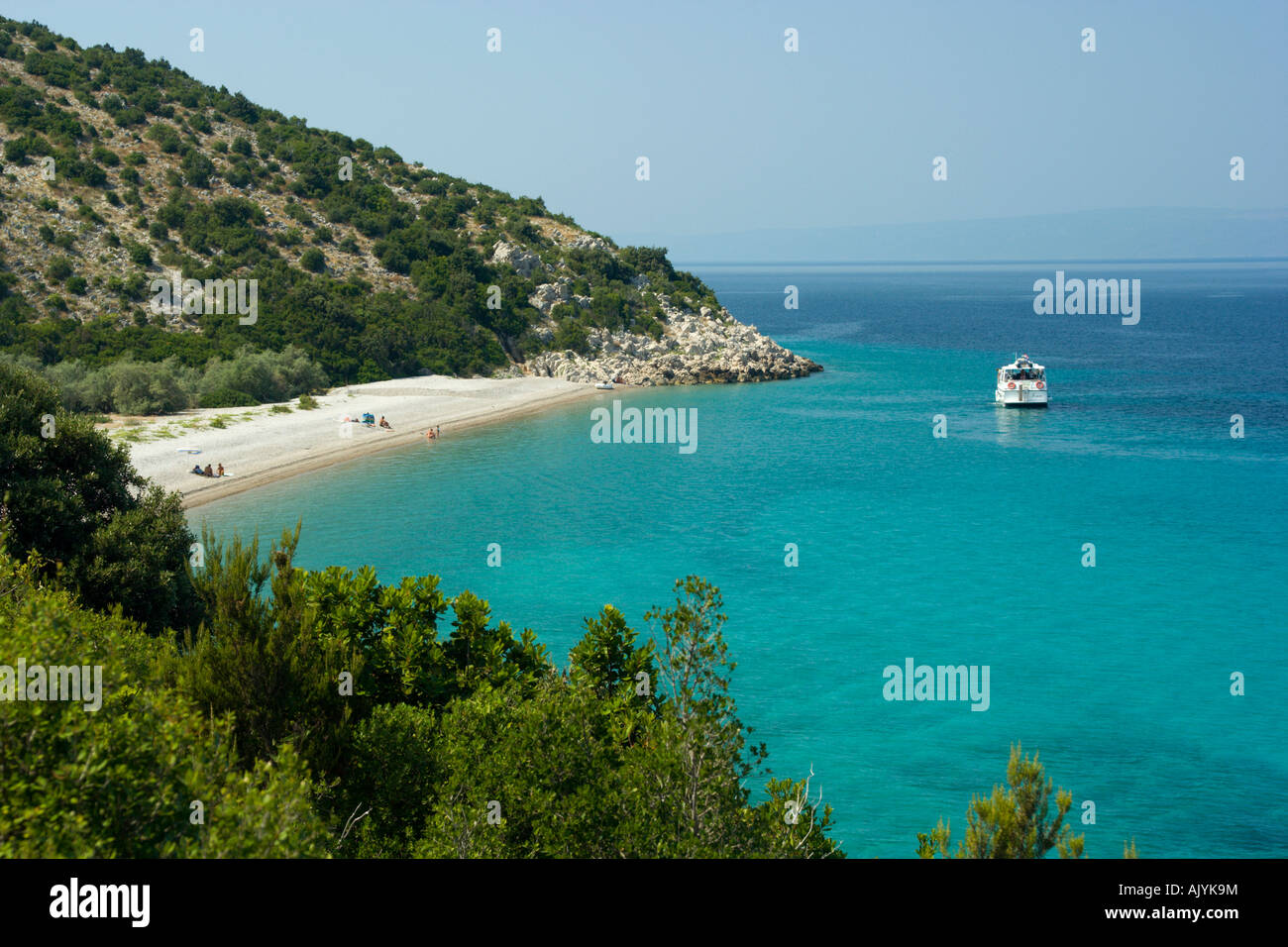 Duba Peljeska beach Croatia Stock Photo - Alamy