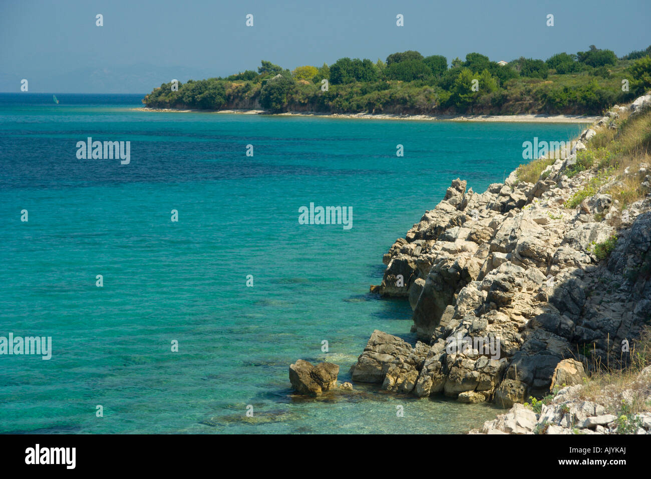 Duba Peljeska village coastline Croatia Stock Photo - Alamy