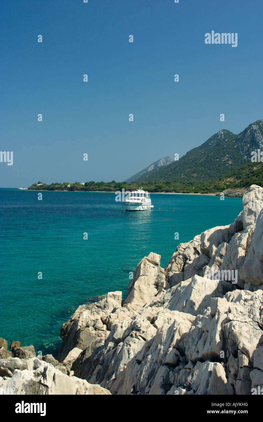 Duba Peljeska beach Croatia Stock Photo - Alamy