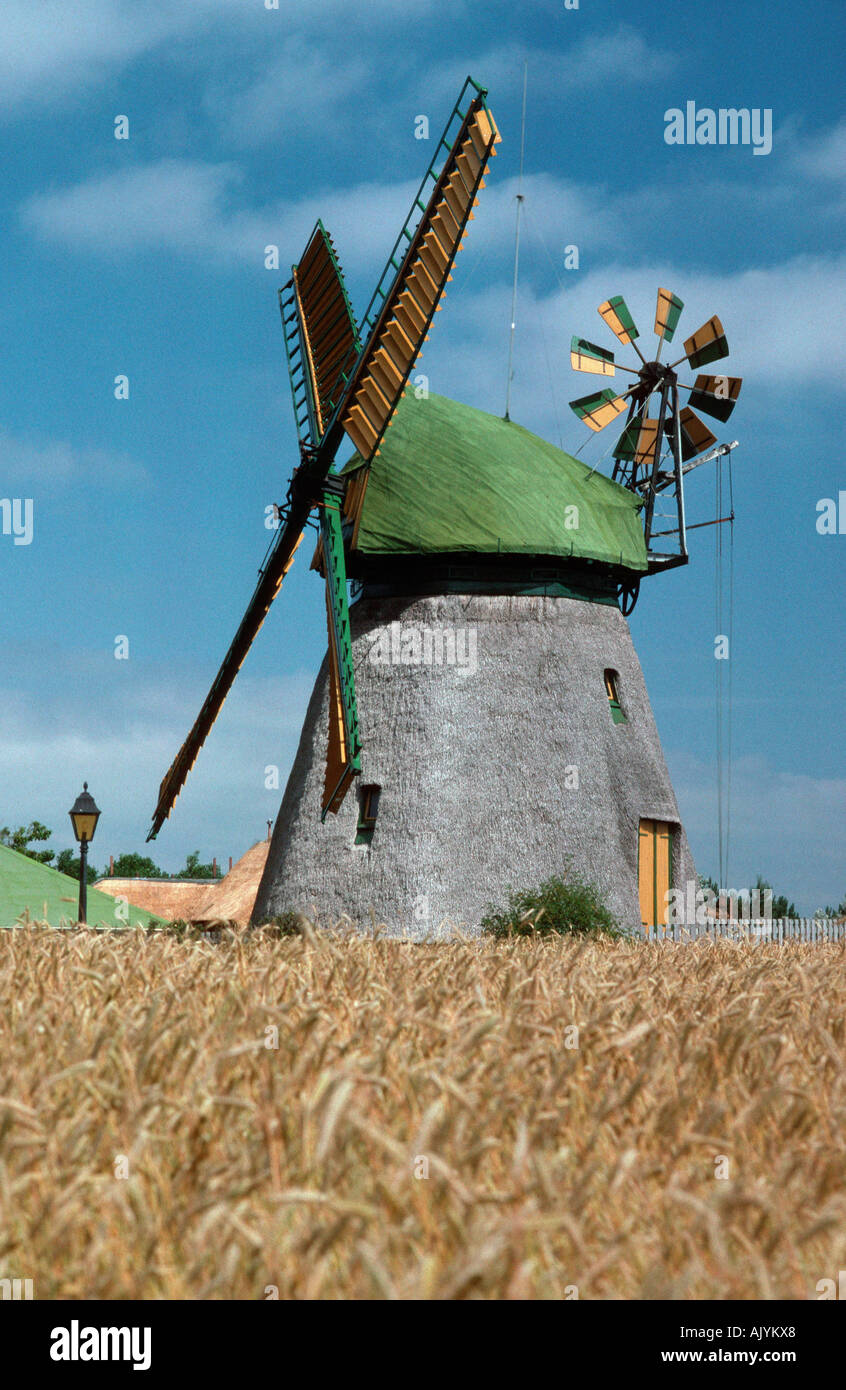 Windmill in amrum hi-res stock photography and images - Alamy