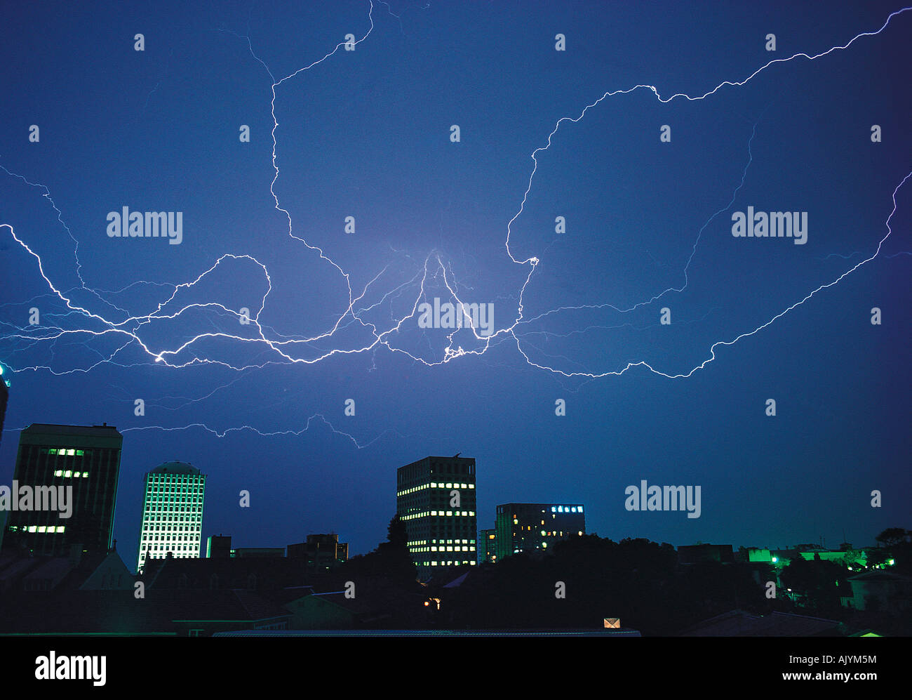 Stormy sky lightning hi-res stock photography and images - Alamy