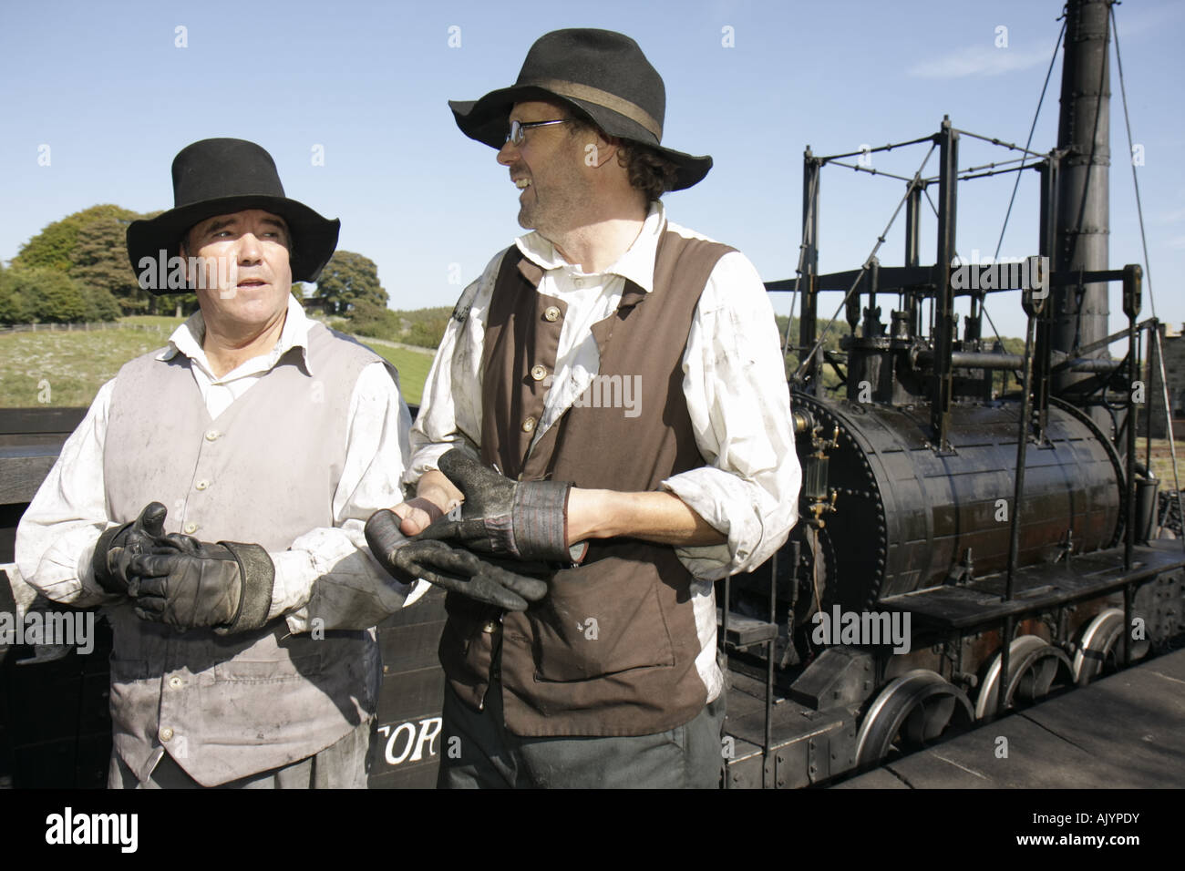 George stephenson locomotive hi-res stock photography and images - Alamy