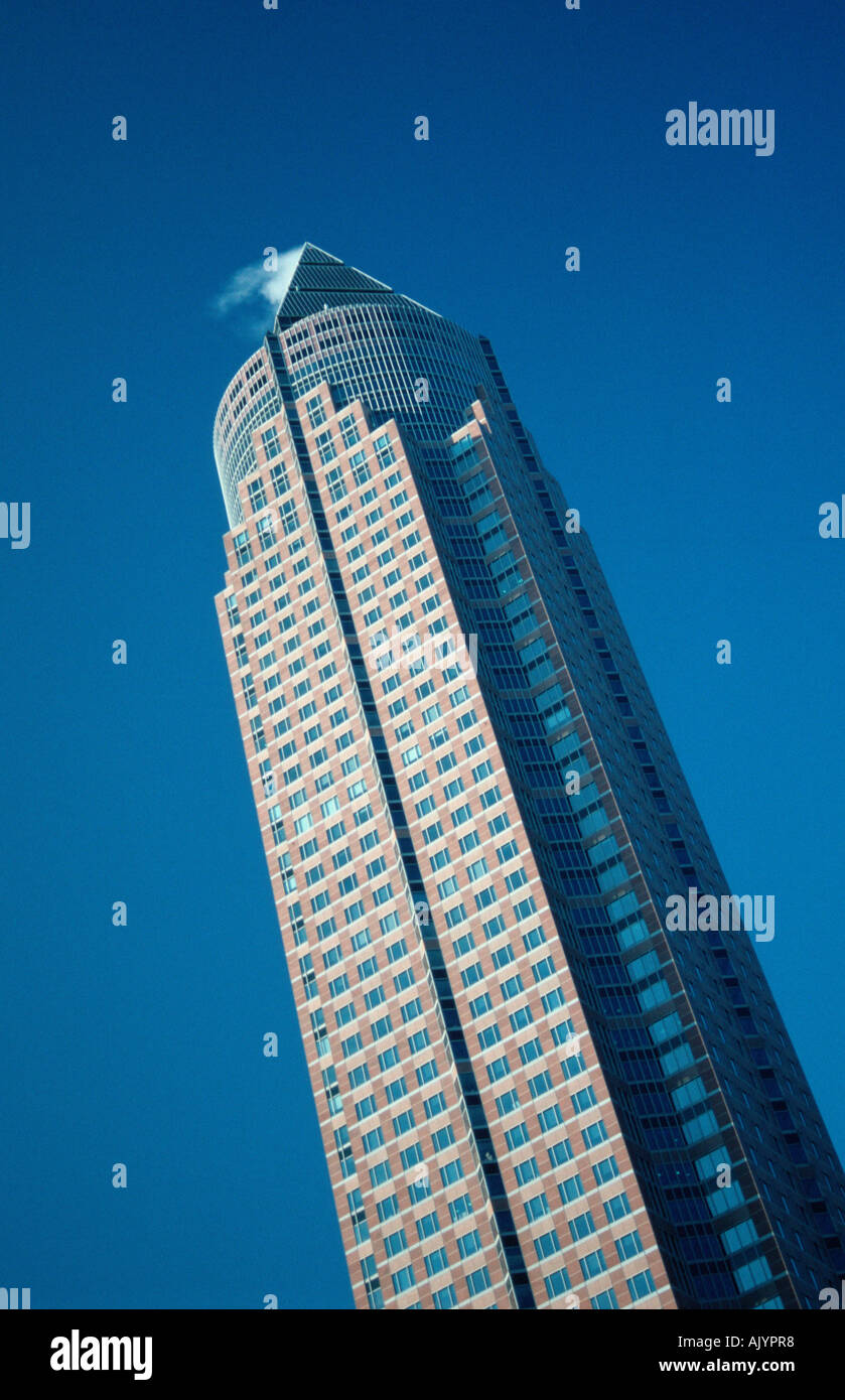 Exhibition Tower / Frankfurt am Main / Messeturm / Messe Stock Photo ...
