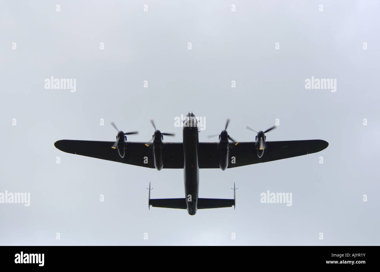 Avro Lancaster World war 2 British heavy bomber Stock Photo - Alamy