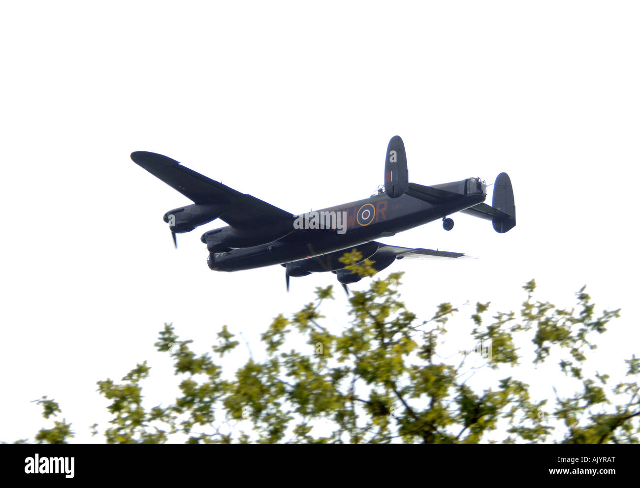 Avro Lancaster World war 2 British heavy bomber Stock Photo - Alamy
