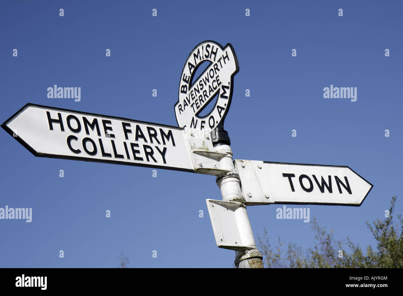 UK England County Durham,Beamish,North of England Museum,1913 Town ...