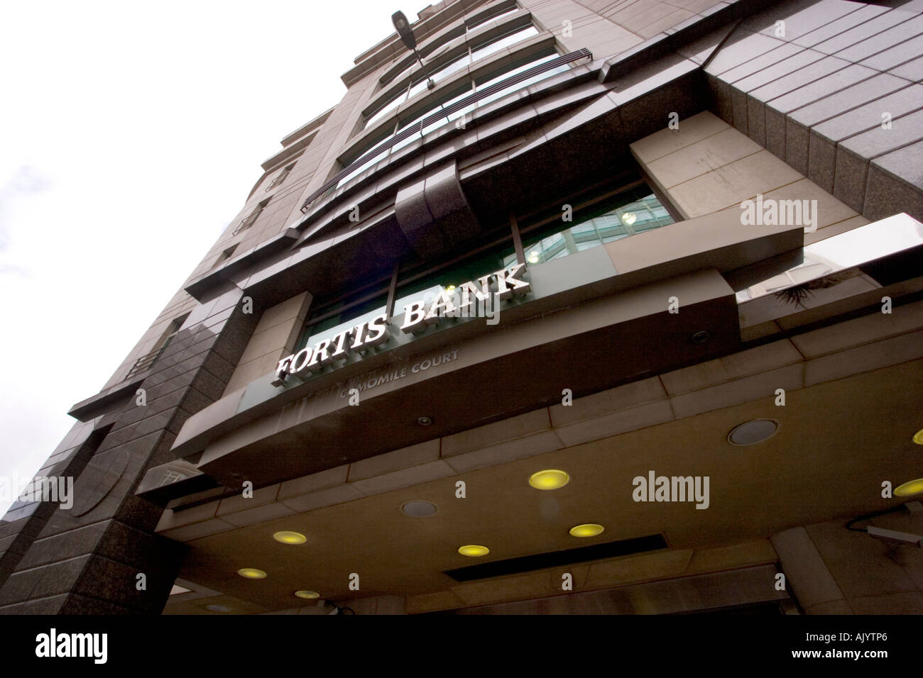 Fortis bank offices London Stock Photo - Alamy