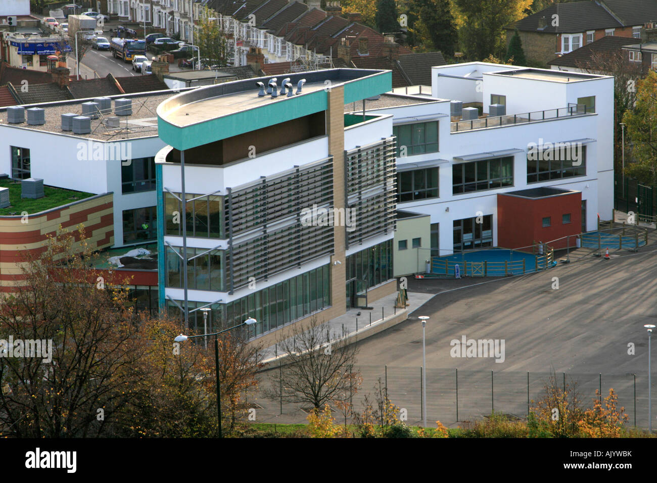 winston way new primary school ilford essex england uk gb Stock Photo ...