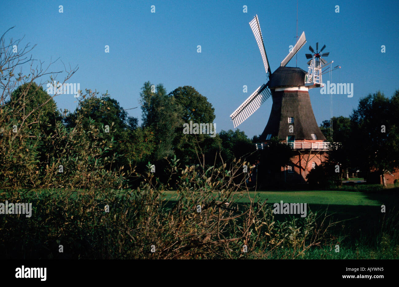 Windmill / Windmuehle Stock Photo - Alamy