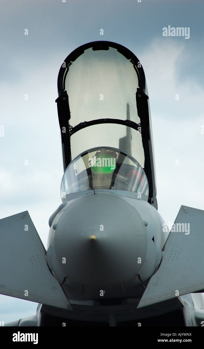 Raf eurofighter typhoon nose cockpit hi-res stock photography and ...