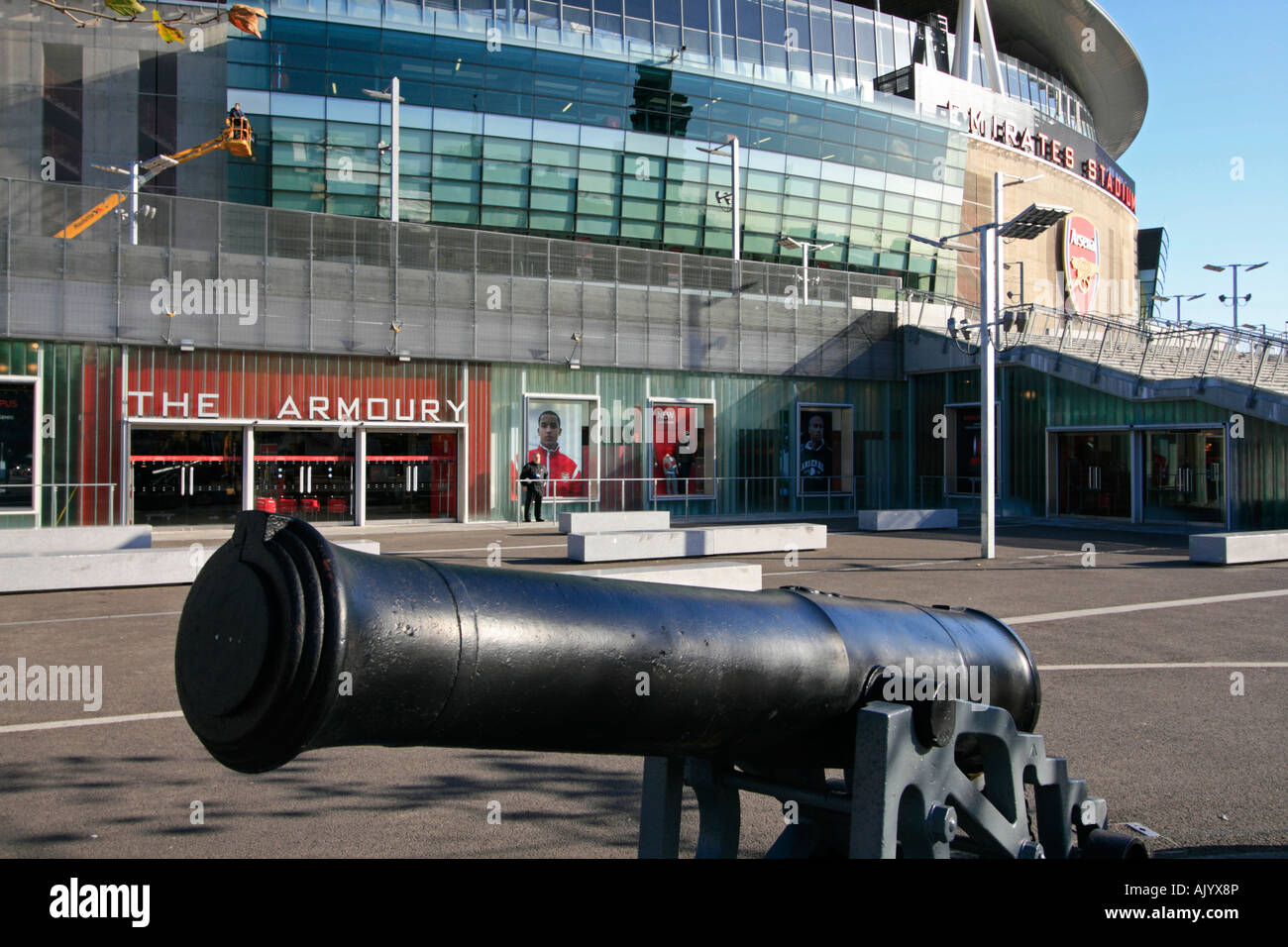the canon by the armoury arsenal emirates stadium highbury london ...