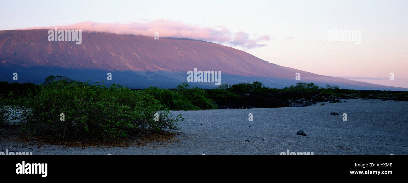 Volcano in morning light Stock Photo - Alamy
