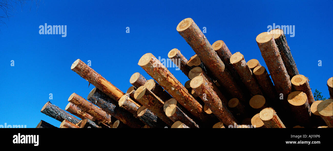 Pile of wood sweden hi-res stock photography and images - Alamy